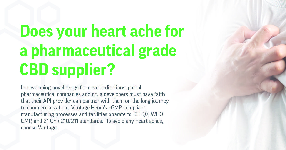 Pharmaceutical Grade CBD for Clinical Trials | Vantage Hemp